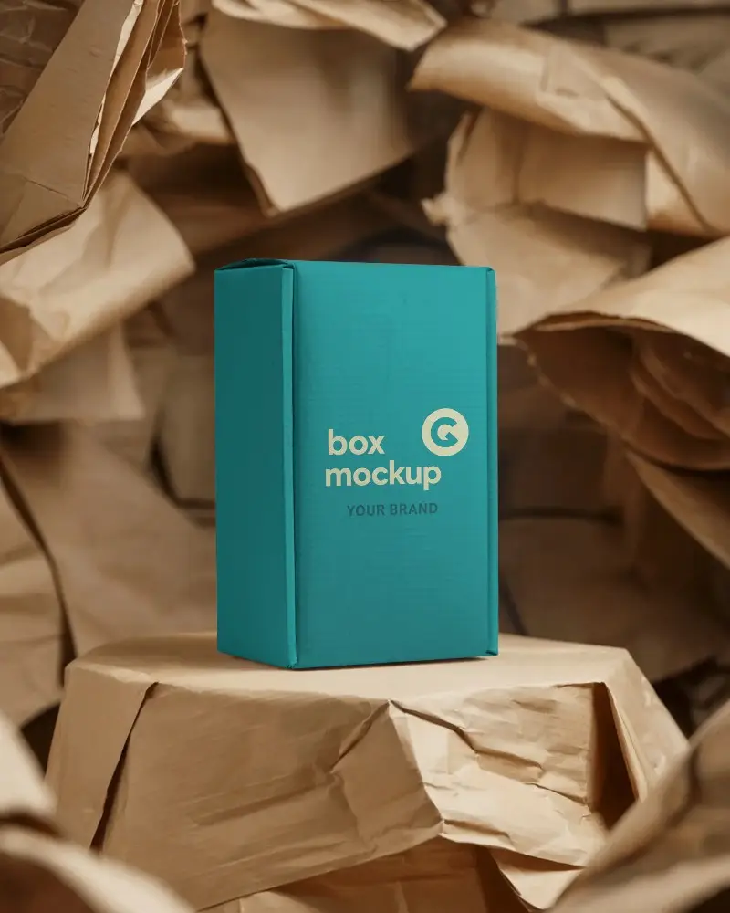 Mailing Box Mockup Free Download | Free Mailer Box Mockups