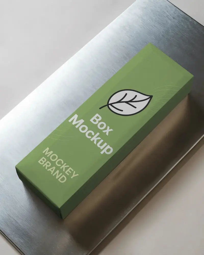 Best Long Box Mockup Free to Download