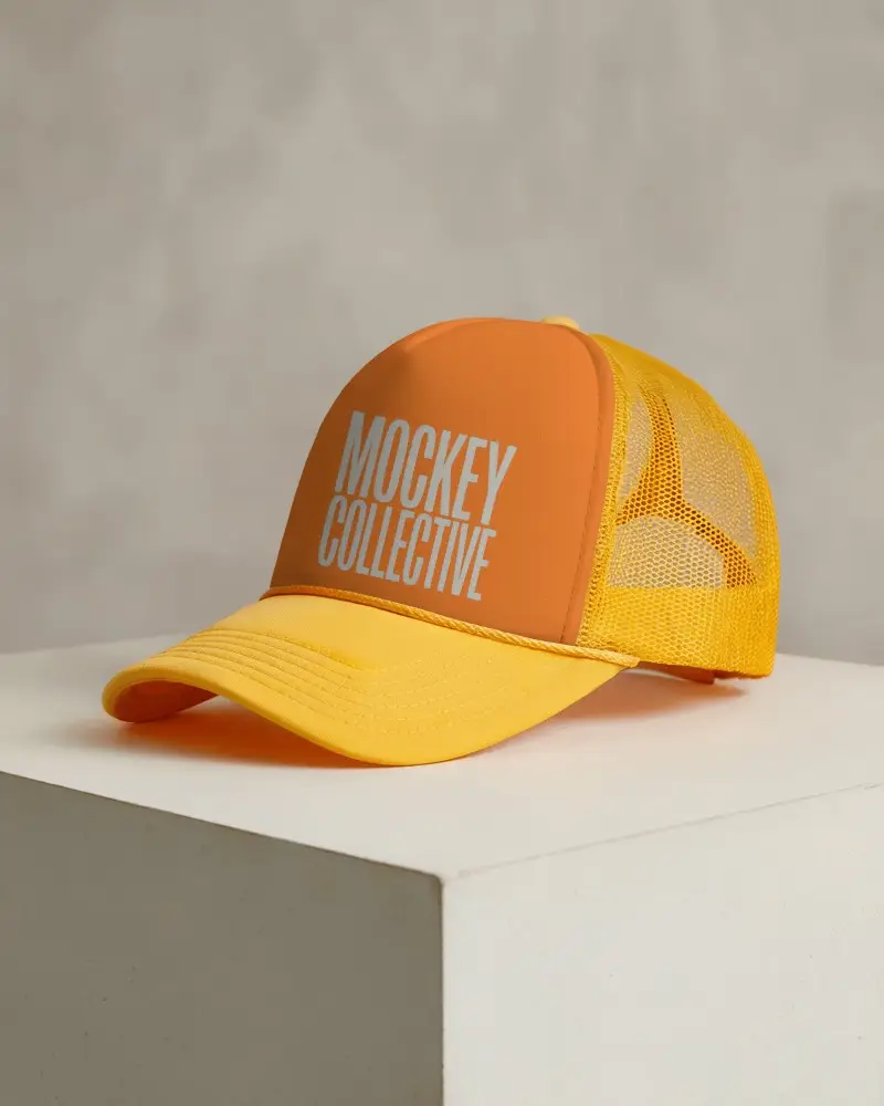 Free Fitted Cap Mockup Templates