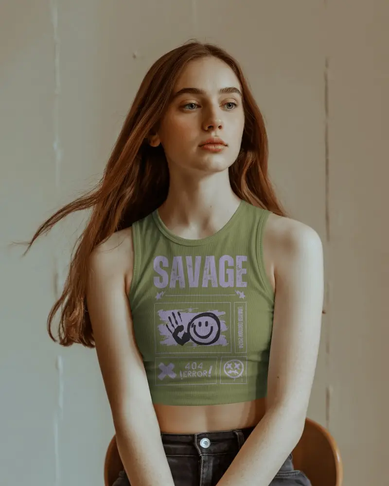 Crop Top Mockup Free Download - Mockey AI