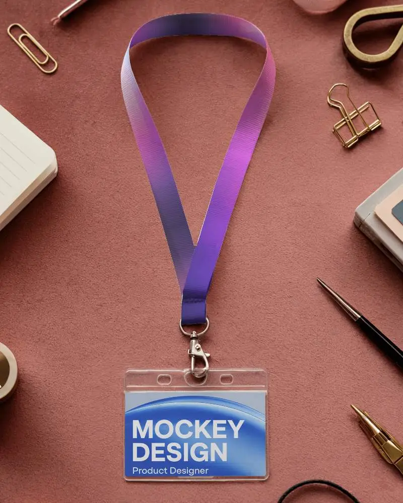 Lanyard Mockup free Download - Lanyard Mockup Templates
