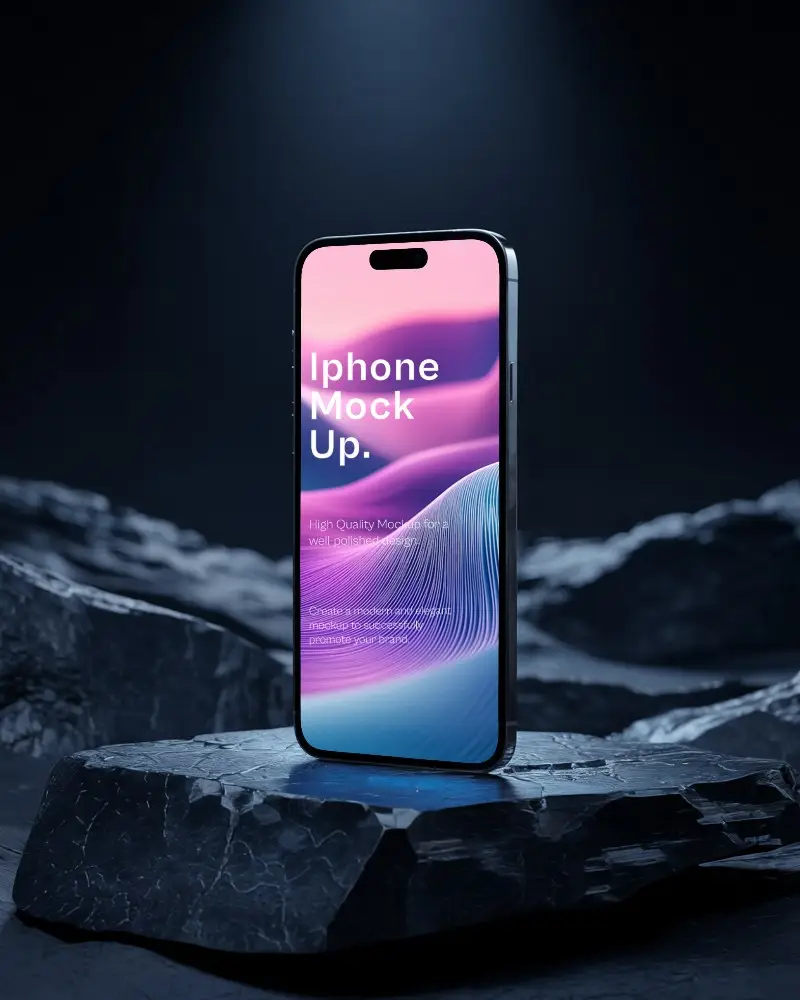 iPhone 15 Mockups Free To Download Online - Mockey AI