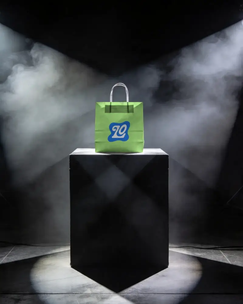 Free Paper Bag Mockups — Customize & Download Online | Mockey AI