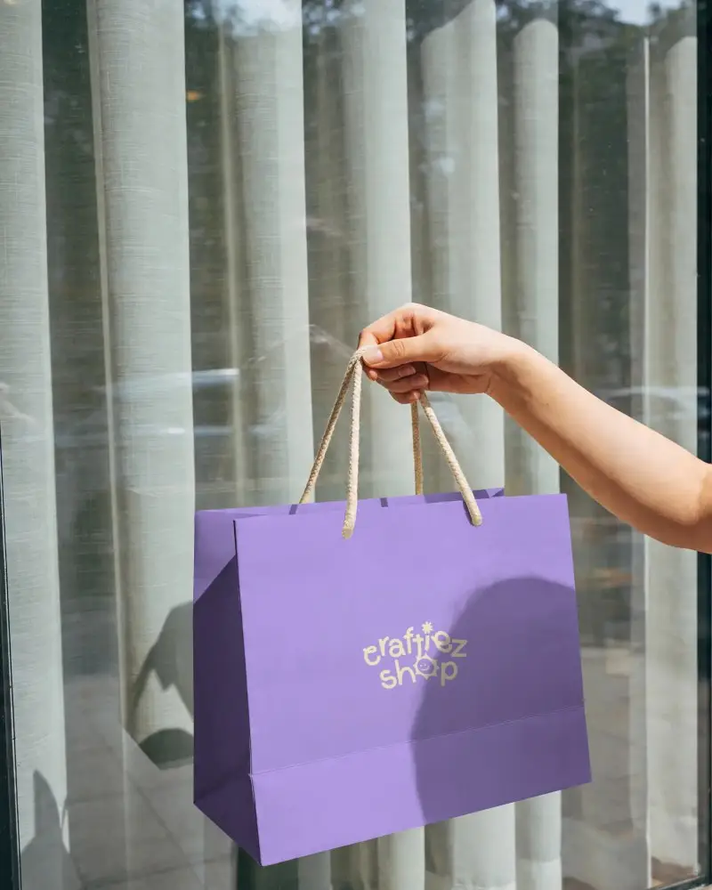 Free Paper Bag Mockups — Customize & Download Online | Mockey AI