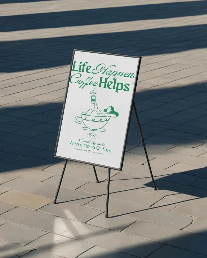 Street Poster Mockup Free Download - Mockey