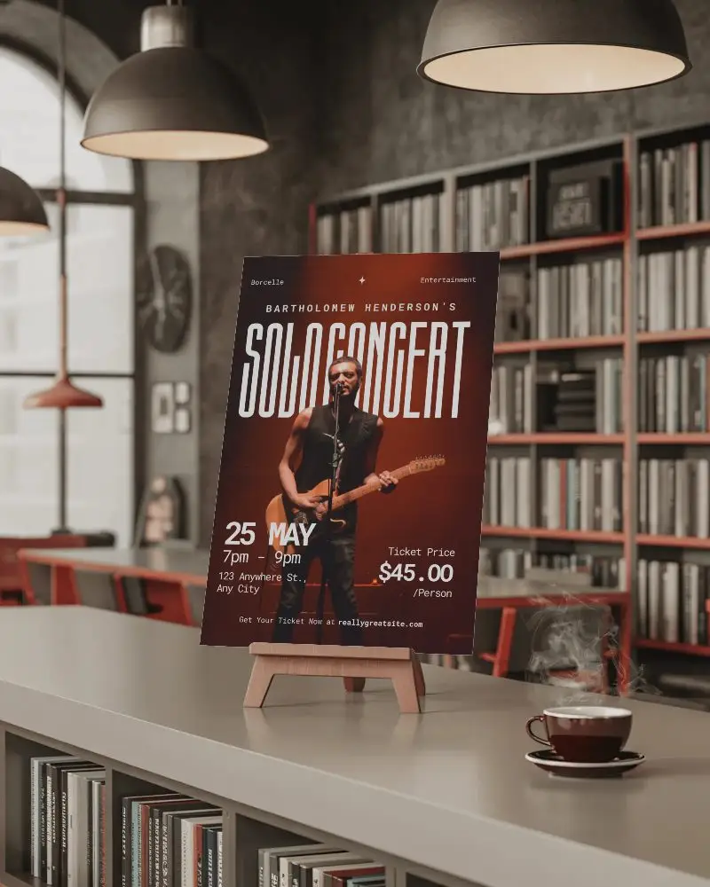 600+ Free Poster Mockups Online | No Watermark – Mockey AI