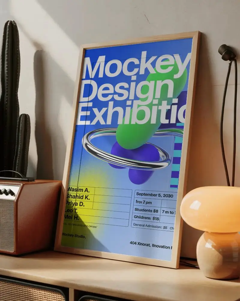 600+ Free Poster Mockups Online | No Watermark – Mockey AI