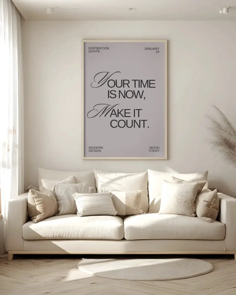 Room Poster Mockup Free Download - Mockey